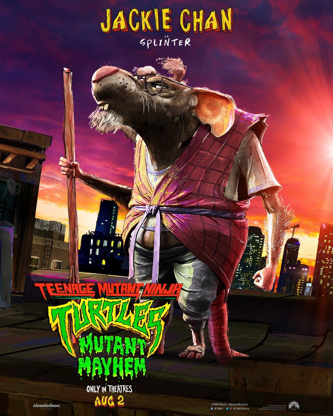 'Teenage Mutant Ninja Turtles: Mutant Mayhem' Posters: Meet the Gang