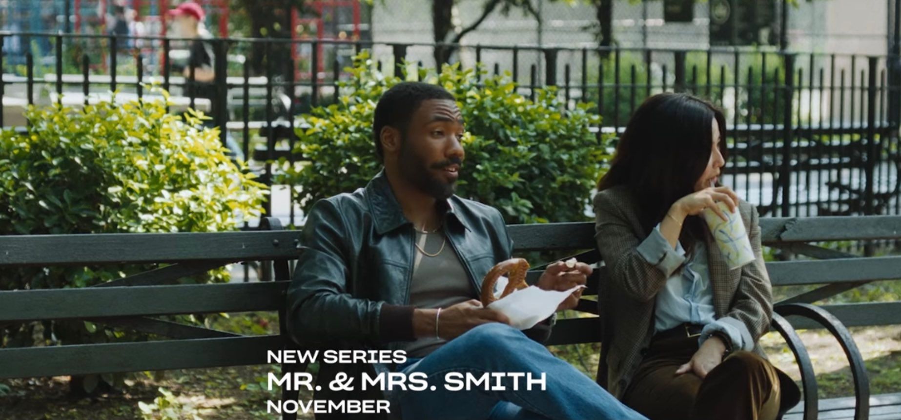Donald Glover & Maya Erskine are 'Mr. and Mrs. Smith' in New Images