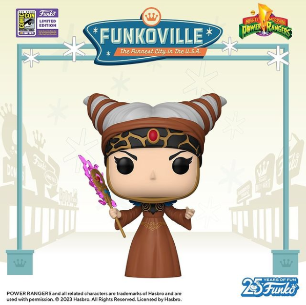 ’Power Rangers’ Rita Repulsa Gets Her Own SDCC Exclusive Funko Pop