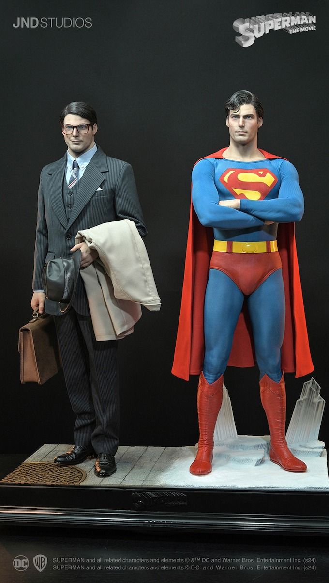 George Reeves Statue Superman: The Movie' Gets New Hyperreal Limited