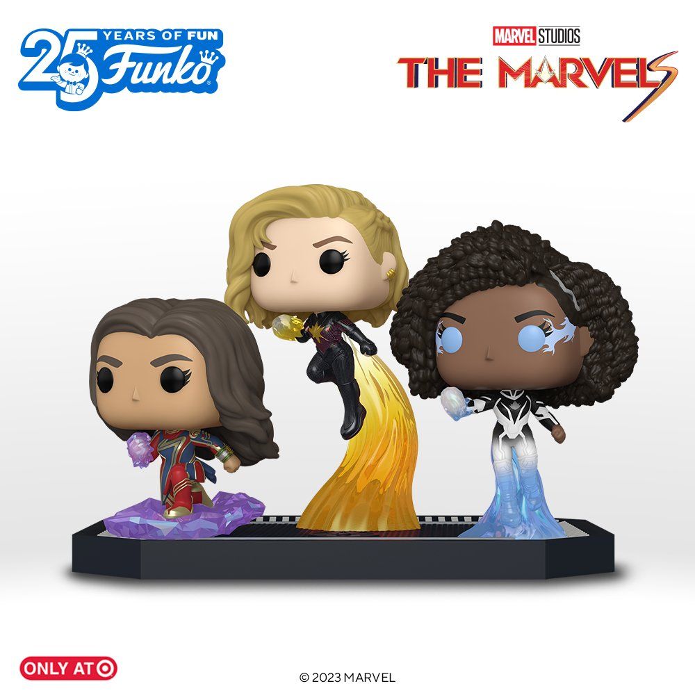 'The Marvels' Funko Pop! Figures Show Off Their Powers