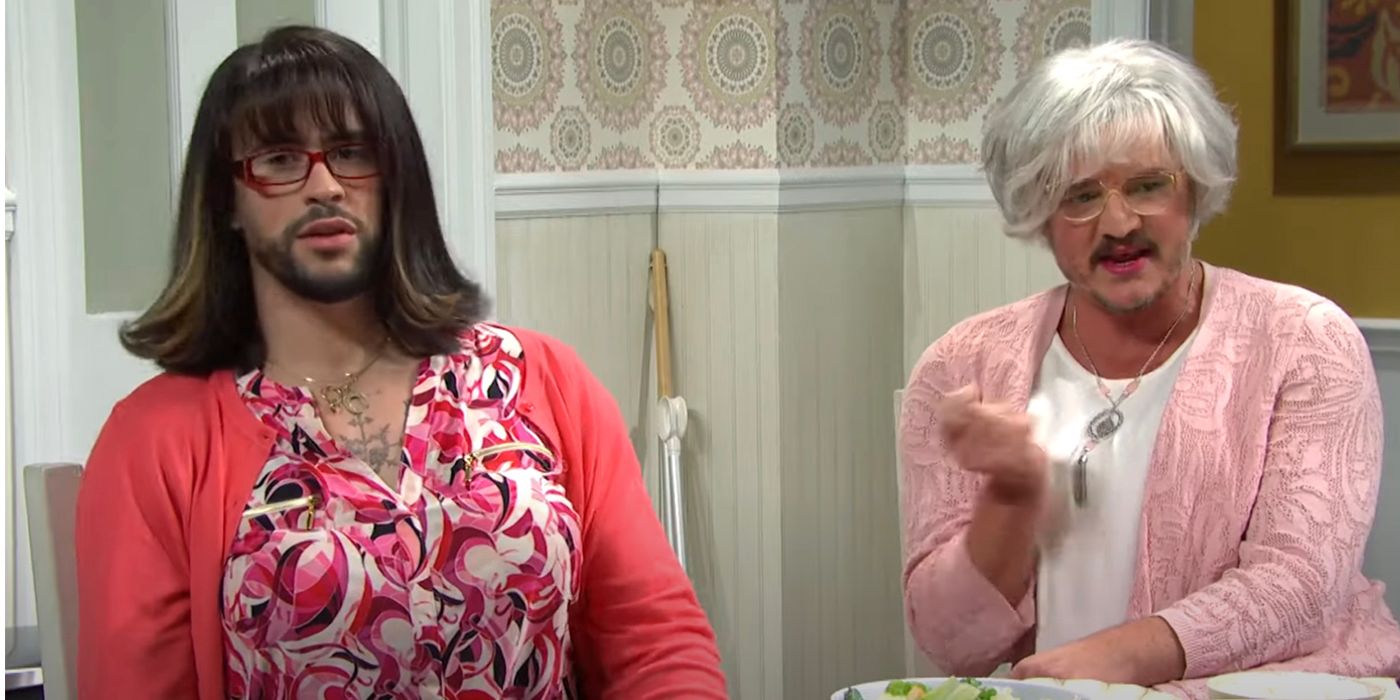 'SNL' — Pedro Pascal and Bad Bunny Are Overprotective Sisters in New Sketch