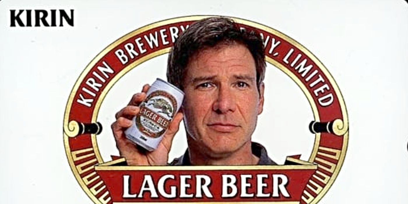 Harrison Ford Once Starred in Japanese Beer Ads, and They're Delightful
