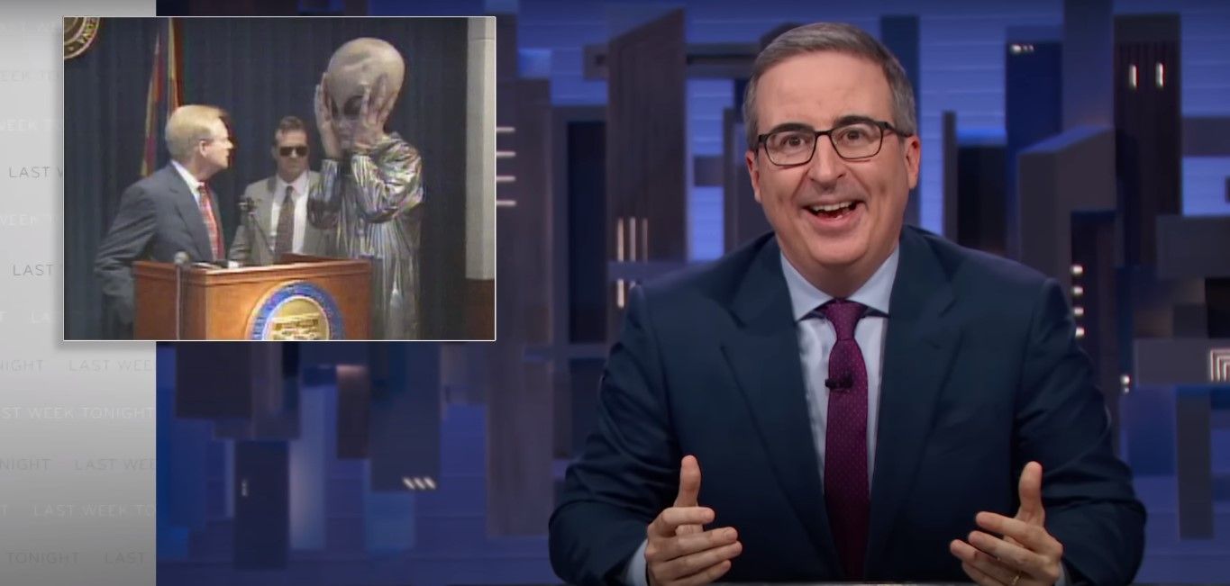 'Last Week Tonight' — John Oliver Decides to Talk About UFOs