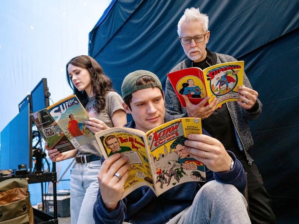 These Three Heroes Finally Suit Up In ‘superman Set Images