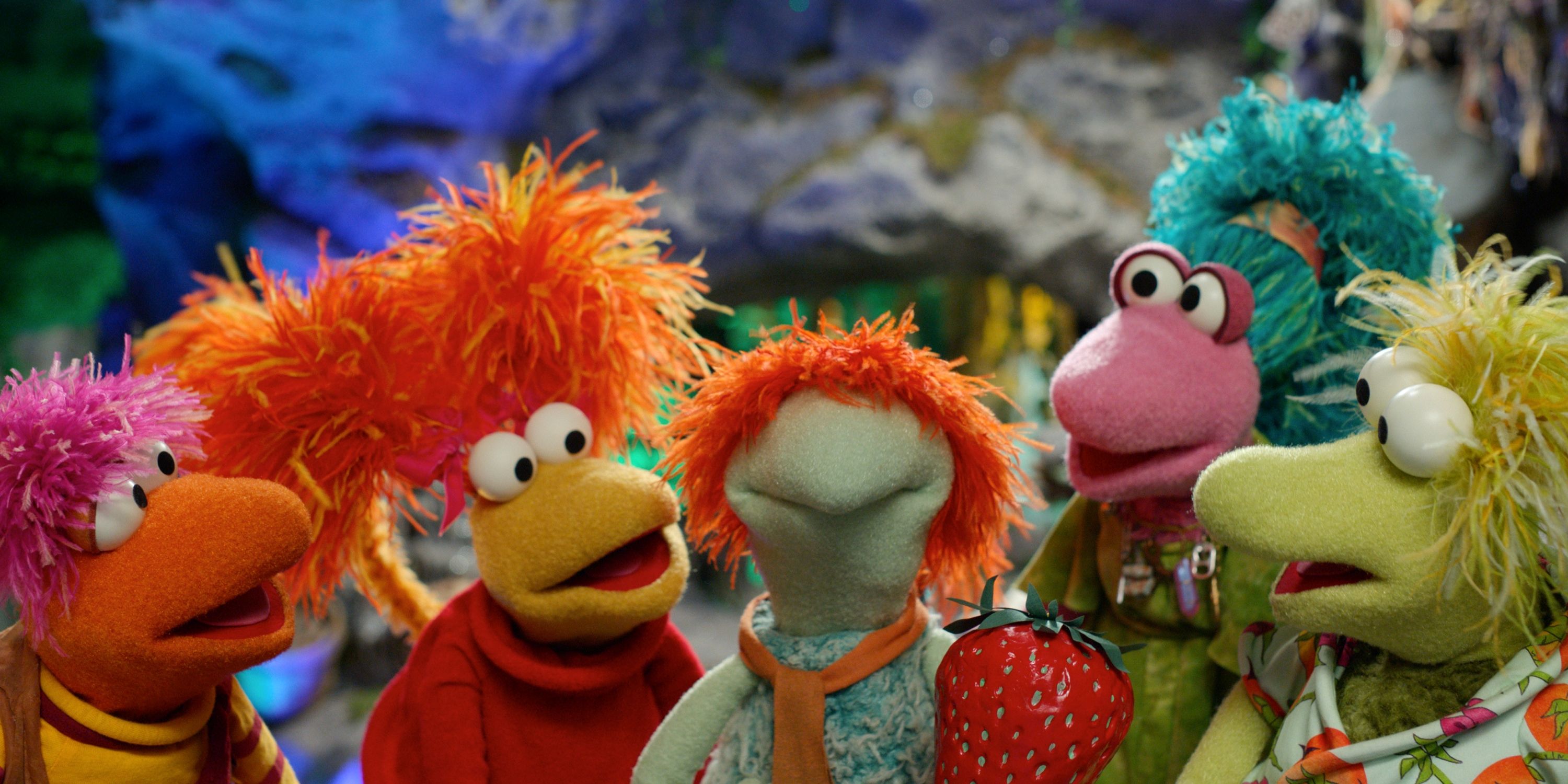 ‘Fraggle Rock - Back to the Rock’ - Mokey and Red Dance Their Cares Away