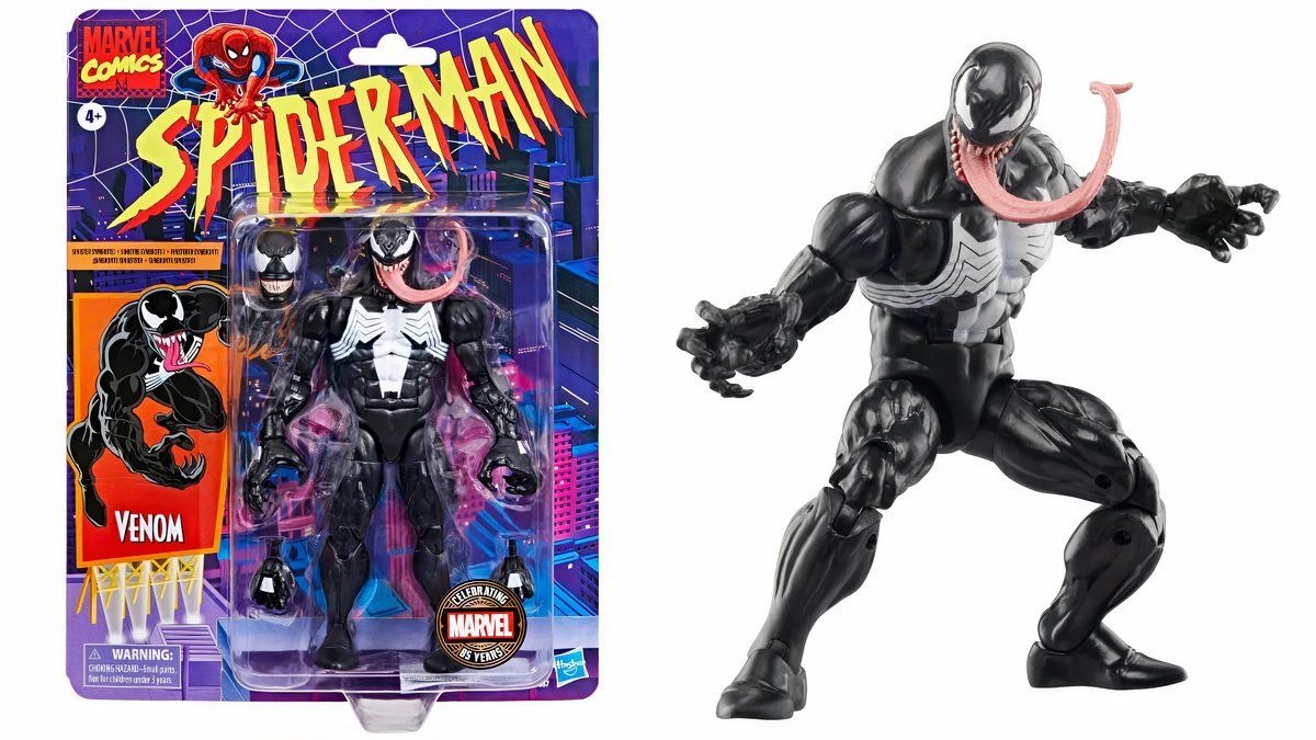 Venom Receives Anniversary Marvel Legends Figure From Hasbro