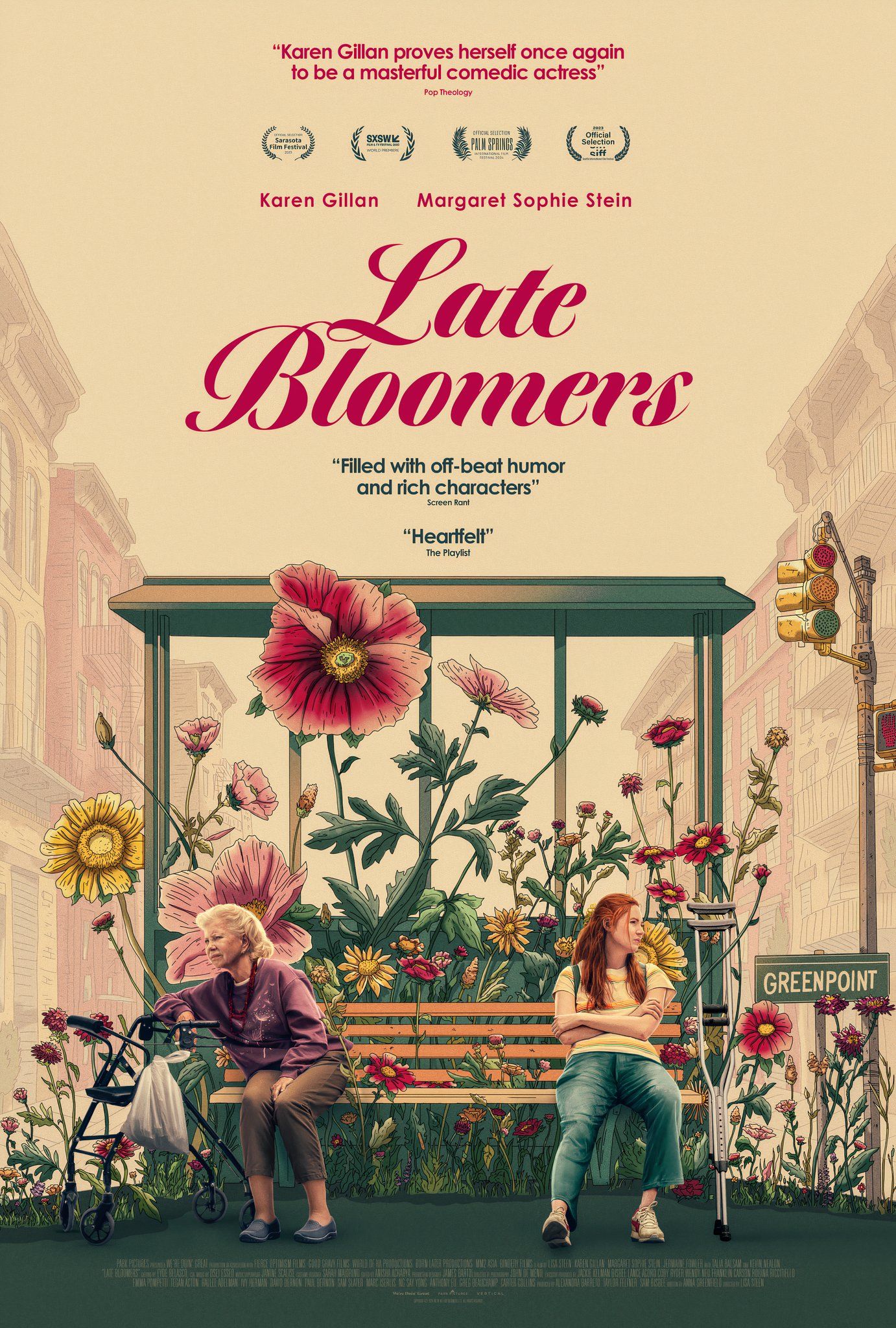 Karen Gillan Finds an Unlikely Friend in First 'Late Bloomers' Trailer ...