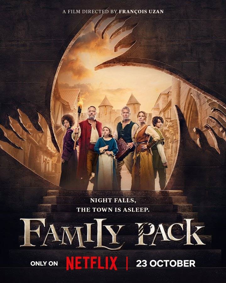 Game Night Takes an Epic Turn in New 'Family Pack' Poster