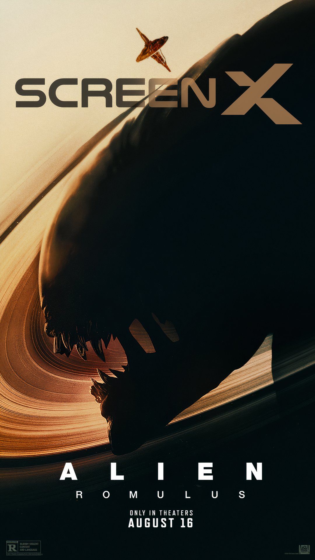‘Alien Romulus’ ScreenX Poster Reveals a Towering Xenomorph [Exclusive]