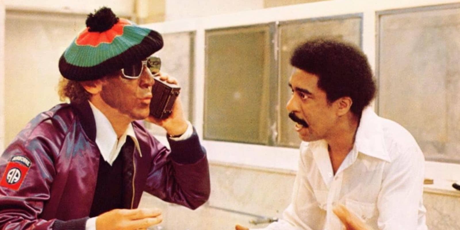 Gene Wilder Richard Pryor Gilbert Gottfried, Gene Wilder (left), And