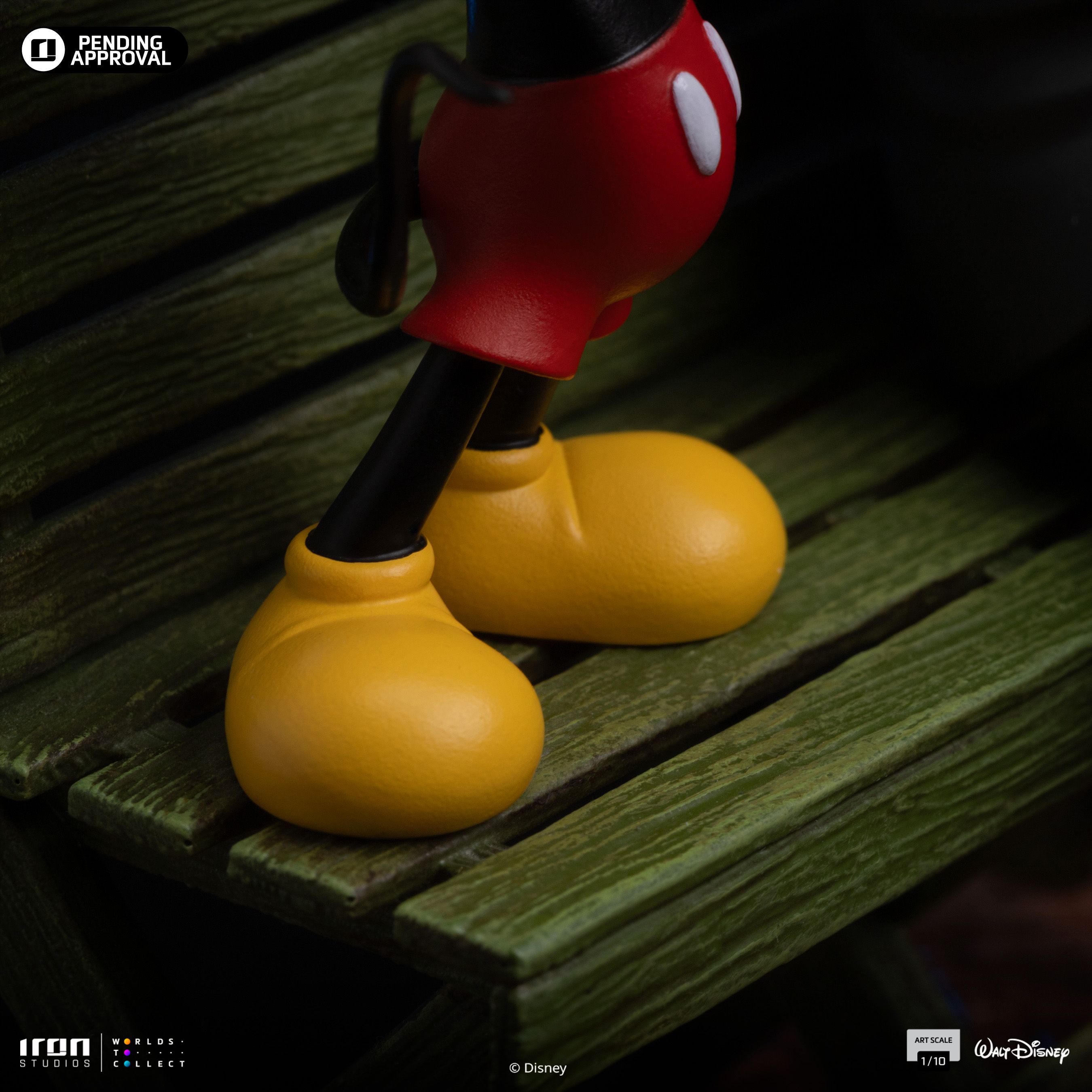 Walt Disney En Mickey Mouse Beeldring Disney Showcase Collection