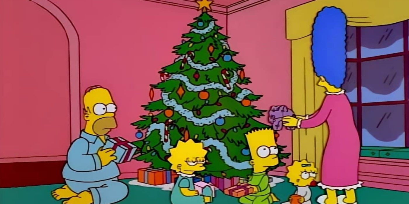 Simpsons Christmas Tree