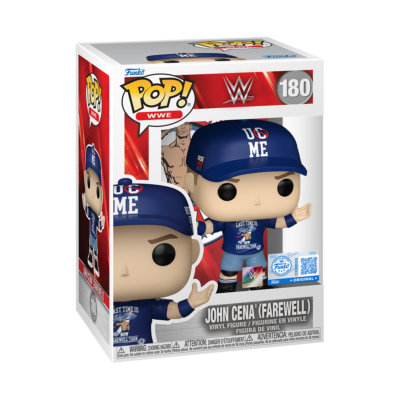 Transparent john cena funko pop store