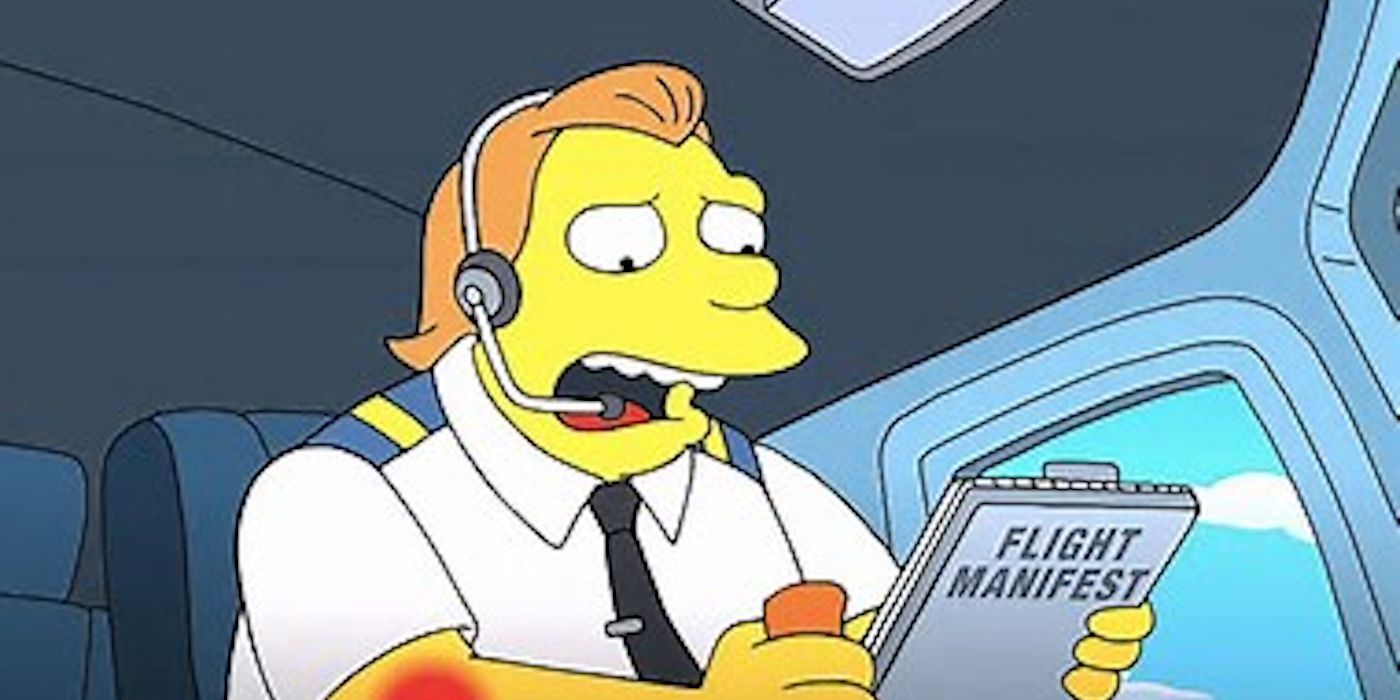 Looking Up Sky In The Simpsons