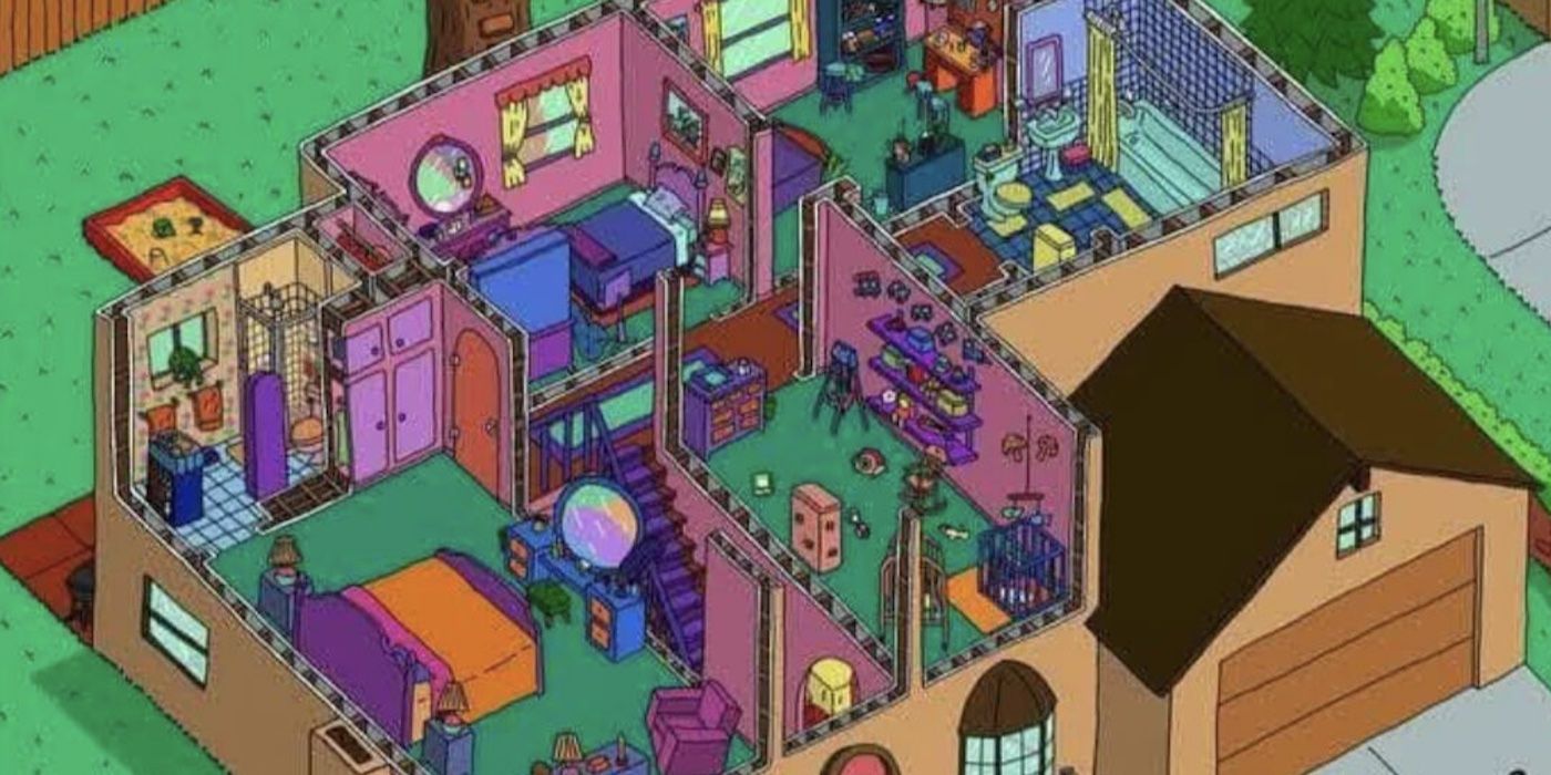 Simpsons Real Life House Here's How Big 'The Simpsons' House Really Is