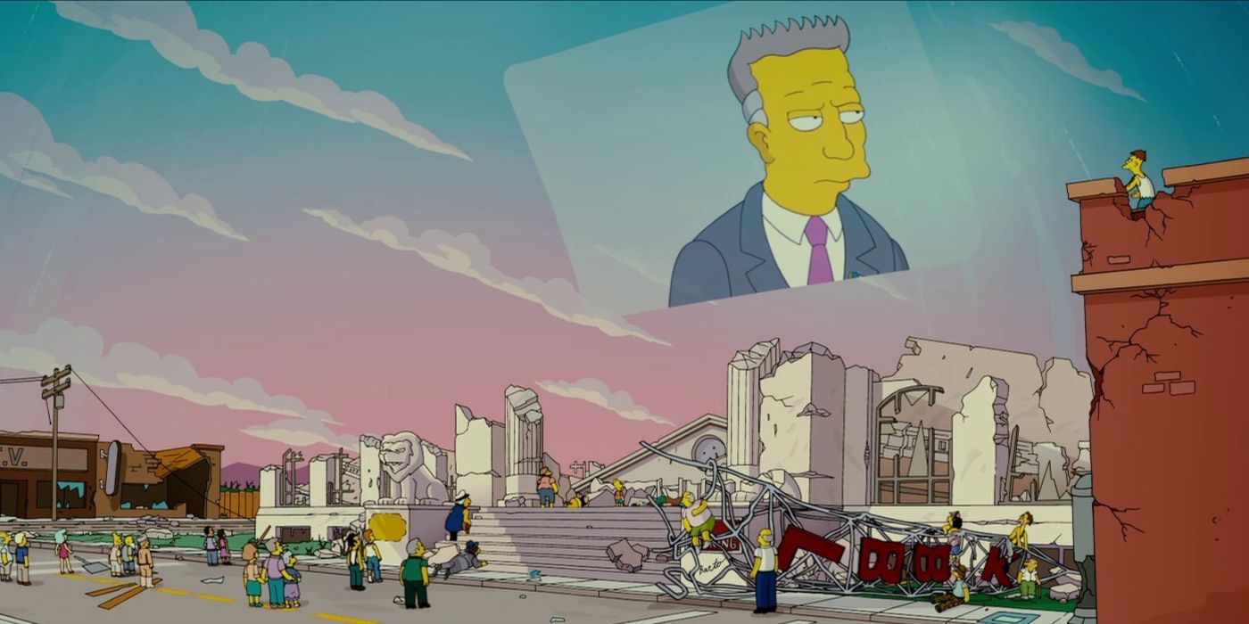Under Dome Simpsons