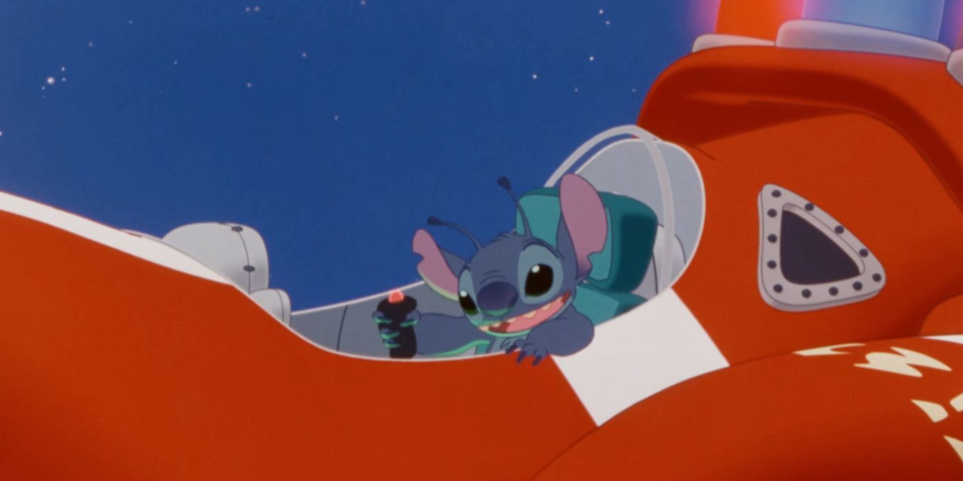 Stitch Spaceship Lilo And