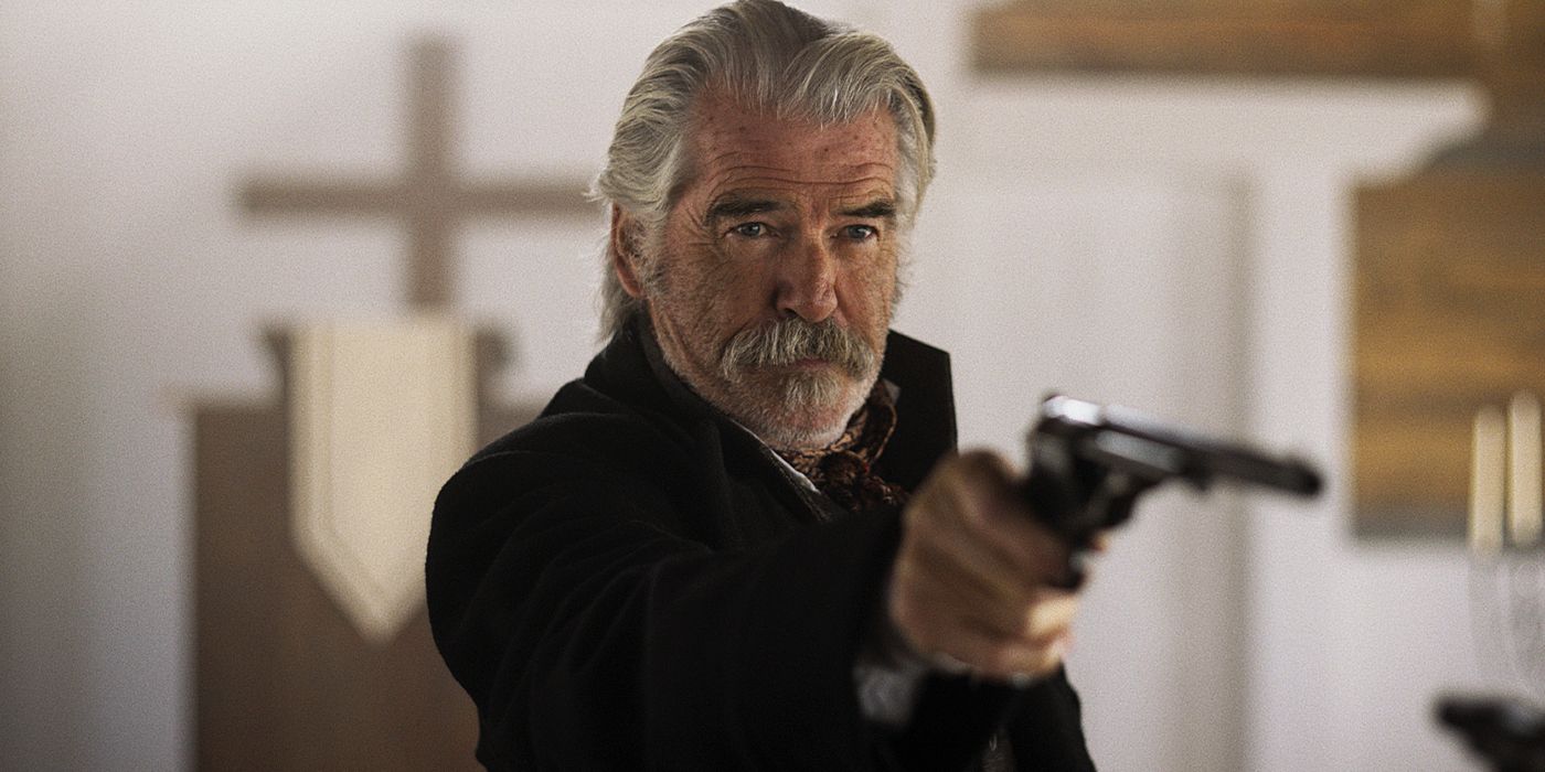 Pierce Brosnan’s New Western Debuts With an Unholy Rotten Tomatoes Score