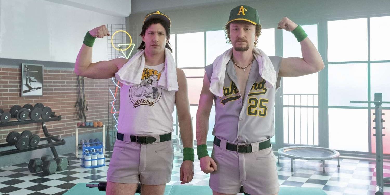 Andy Samberg and ‘The Naked Gun’s Director Made a Hilarious Baseball ...