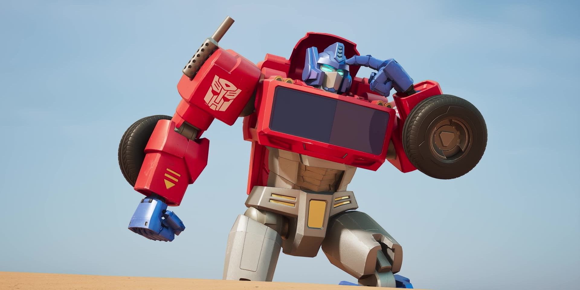 It's Optimus Prime vs. Grimlock in New 'Transformers: Cyberworld' Clip ...