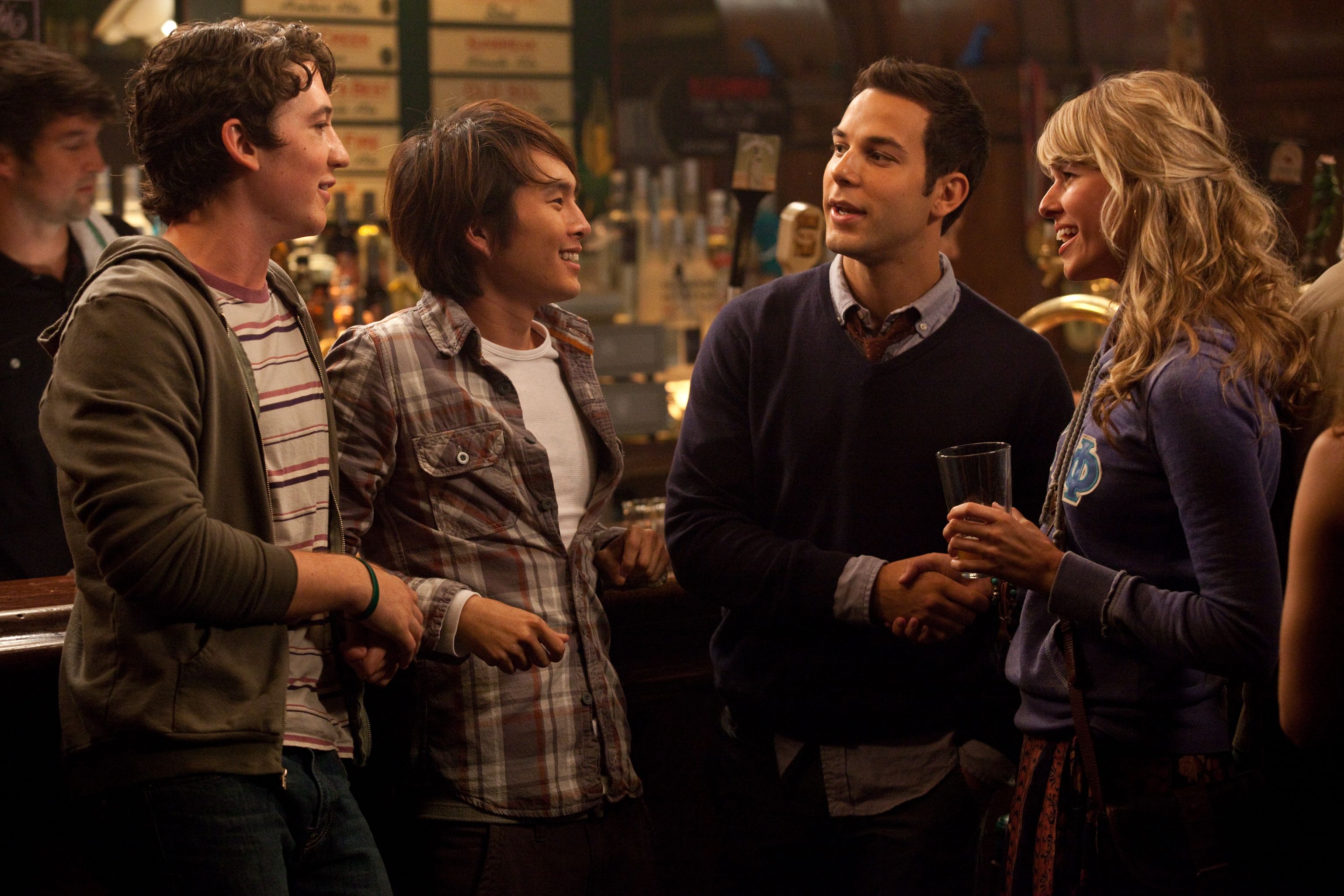 21 AND OVER Images. 21 AND OVER Stars Miles Teller, Skylar Astin, and ...