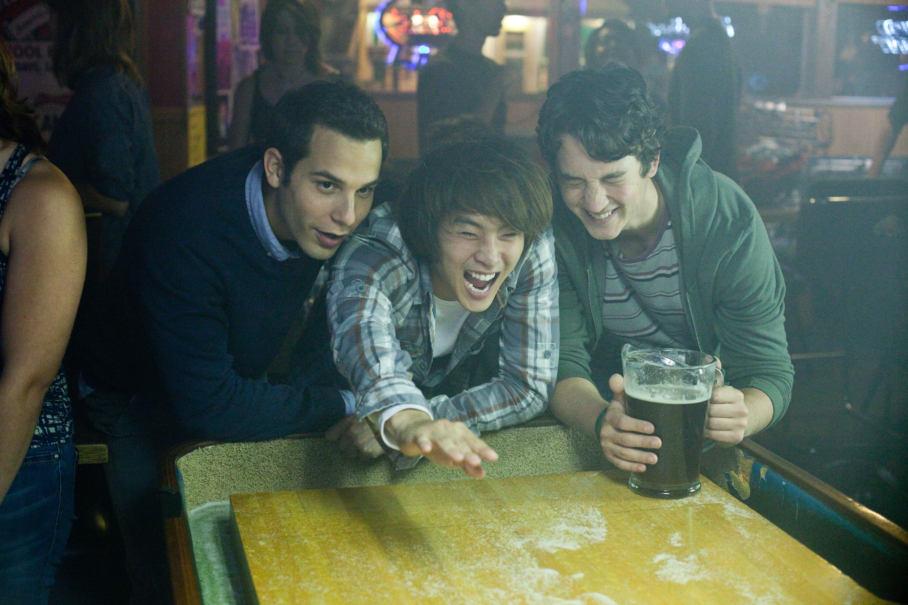 21 AND OVER Images. 21 AND OVER Stars Miles Teller, Skylar Astin, and ...