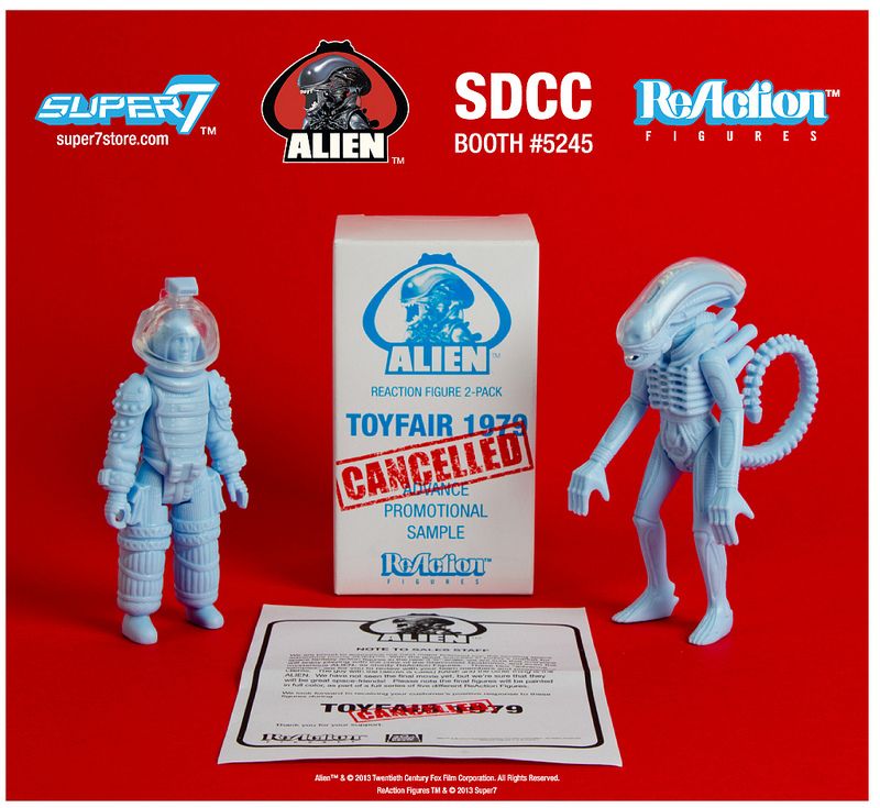 ALIEN ReAction Figures to Be Sold at Comic-Con