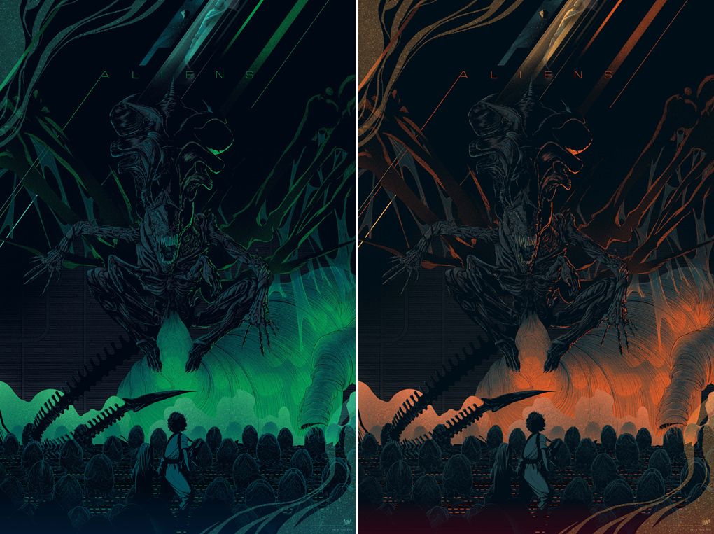 New MONDO Posters for PSYCHO, FLASH GORDON, ALIEN, and More by Kevin ...