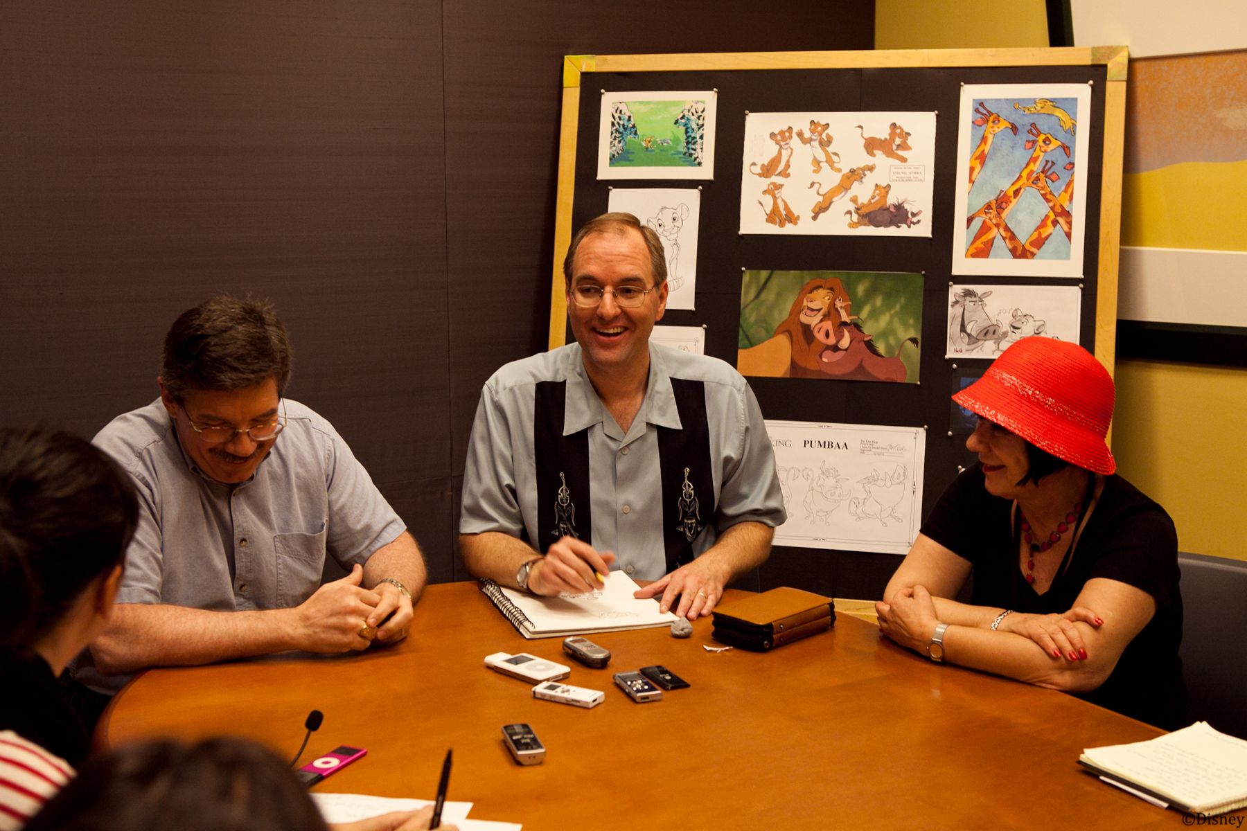 Disney Animation Research Library Images and Tour for THE LION KING 3D