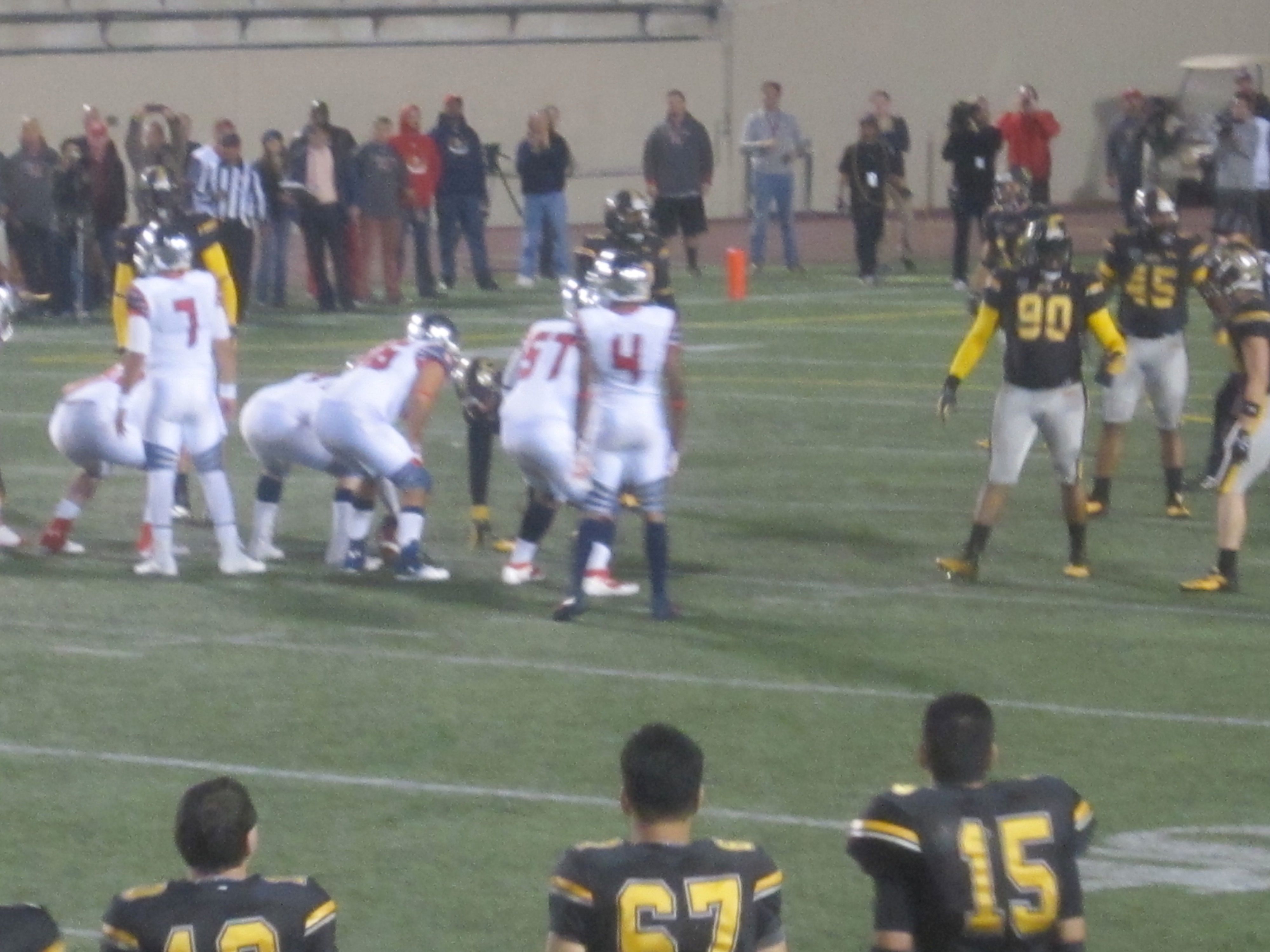 BATMAN VS. SUPERMAN Football Game Images and Video from the Set