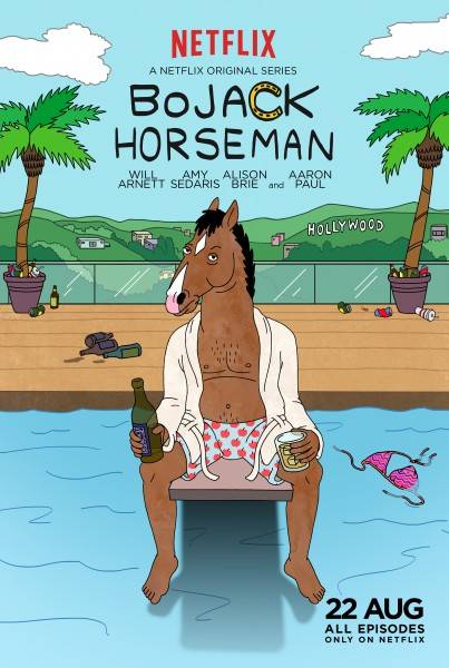 BoJack Horseman Poster for Netflix's Latest Original Animated Series