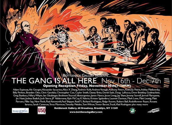 Bottleneck Gallery’s THE GANG’S ALL HERE Hits New York City with GAME ...