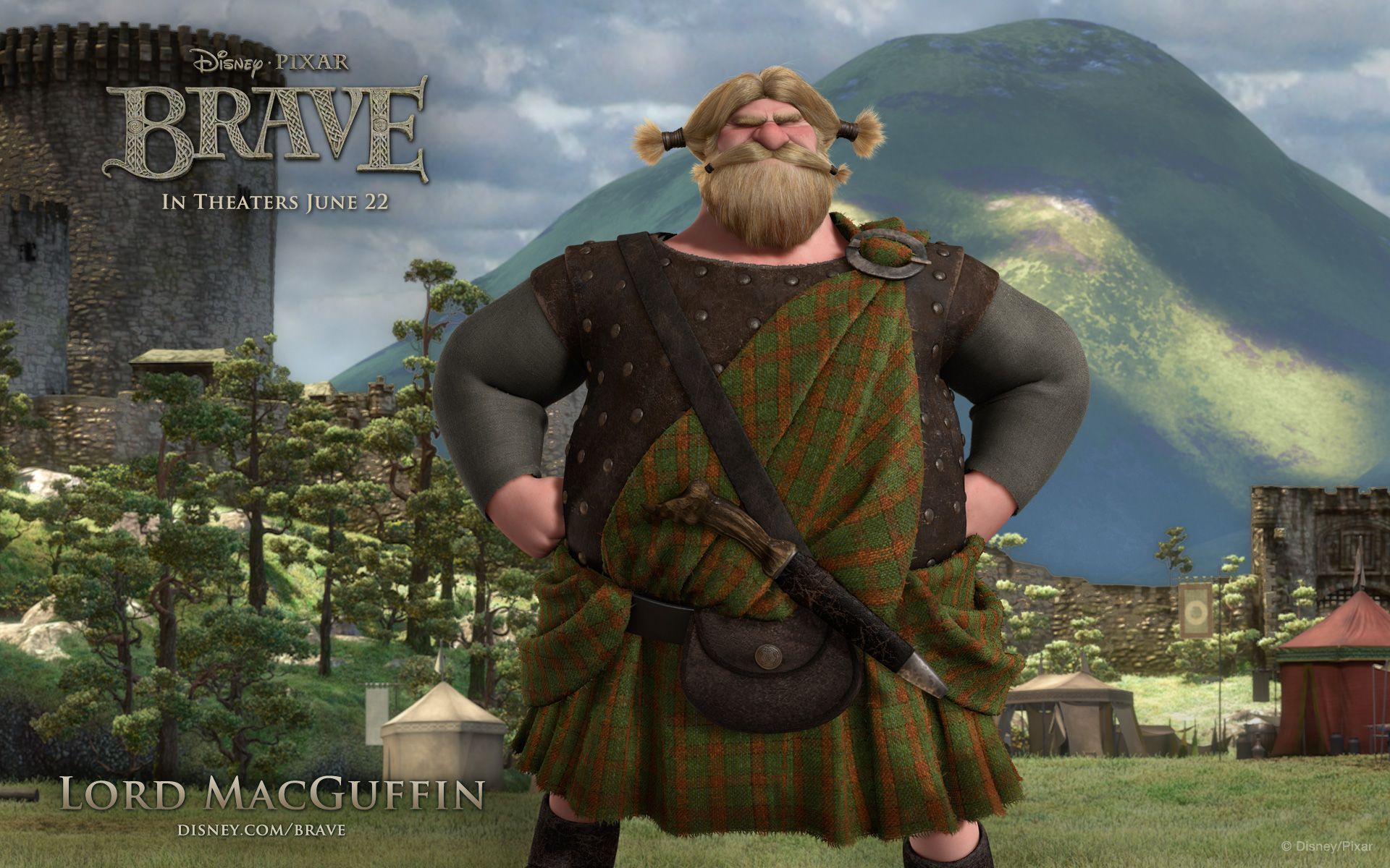 BRAVE Character Wallpapers