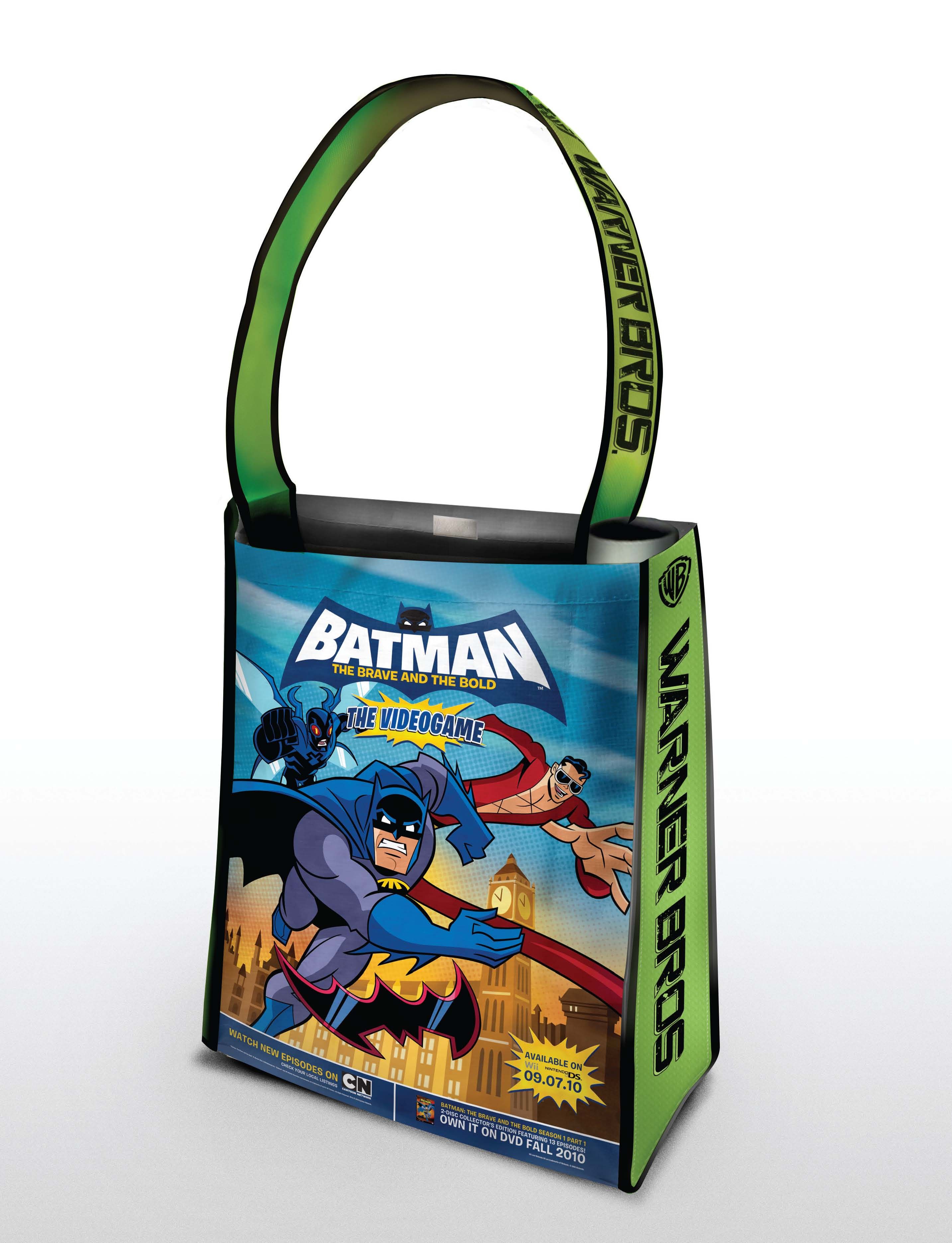 Warner Bros. Shows off Their Ridiculously Oversized Bags for Comic-Con