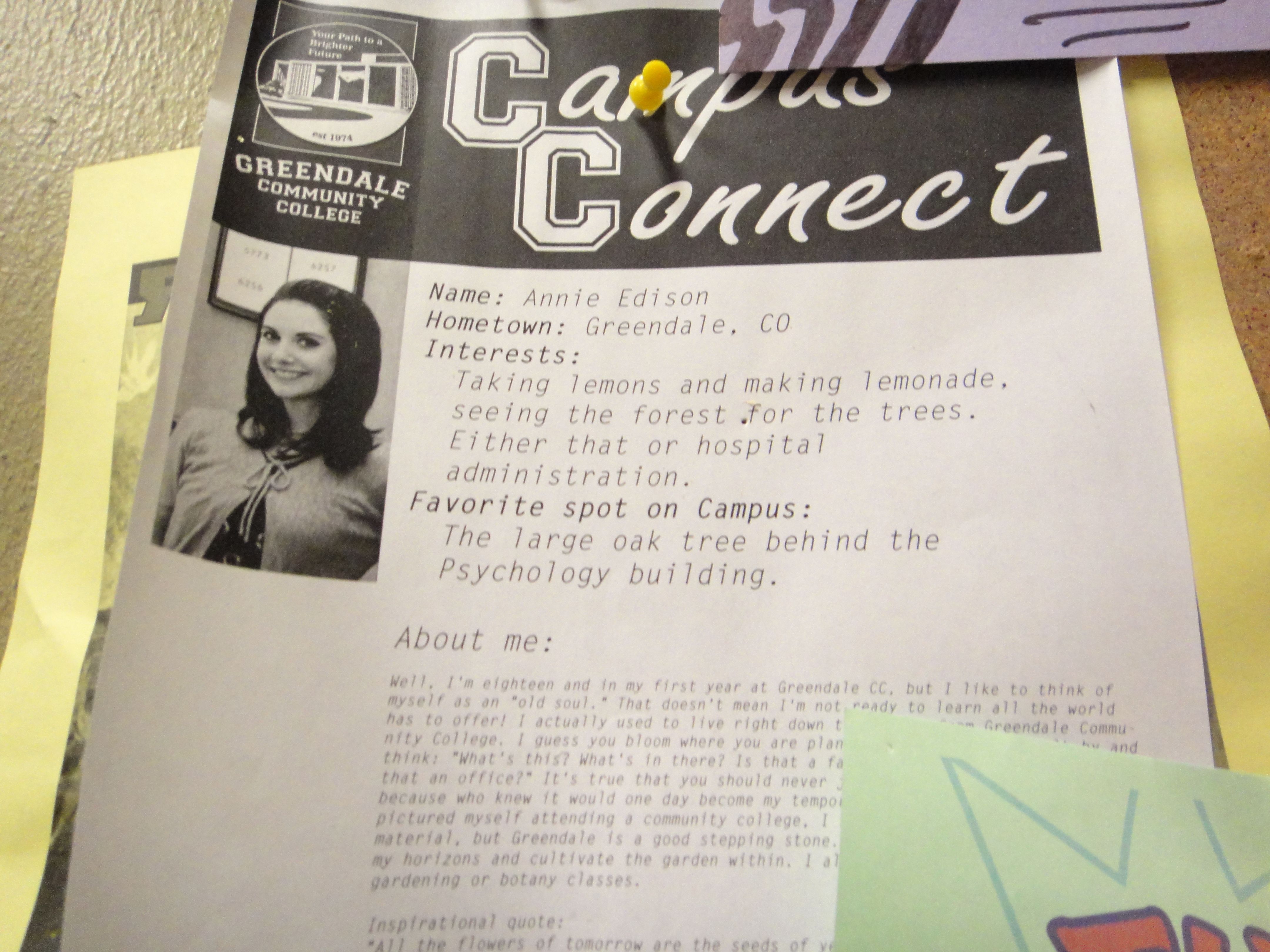 COMMUNITY Set Photos