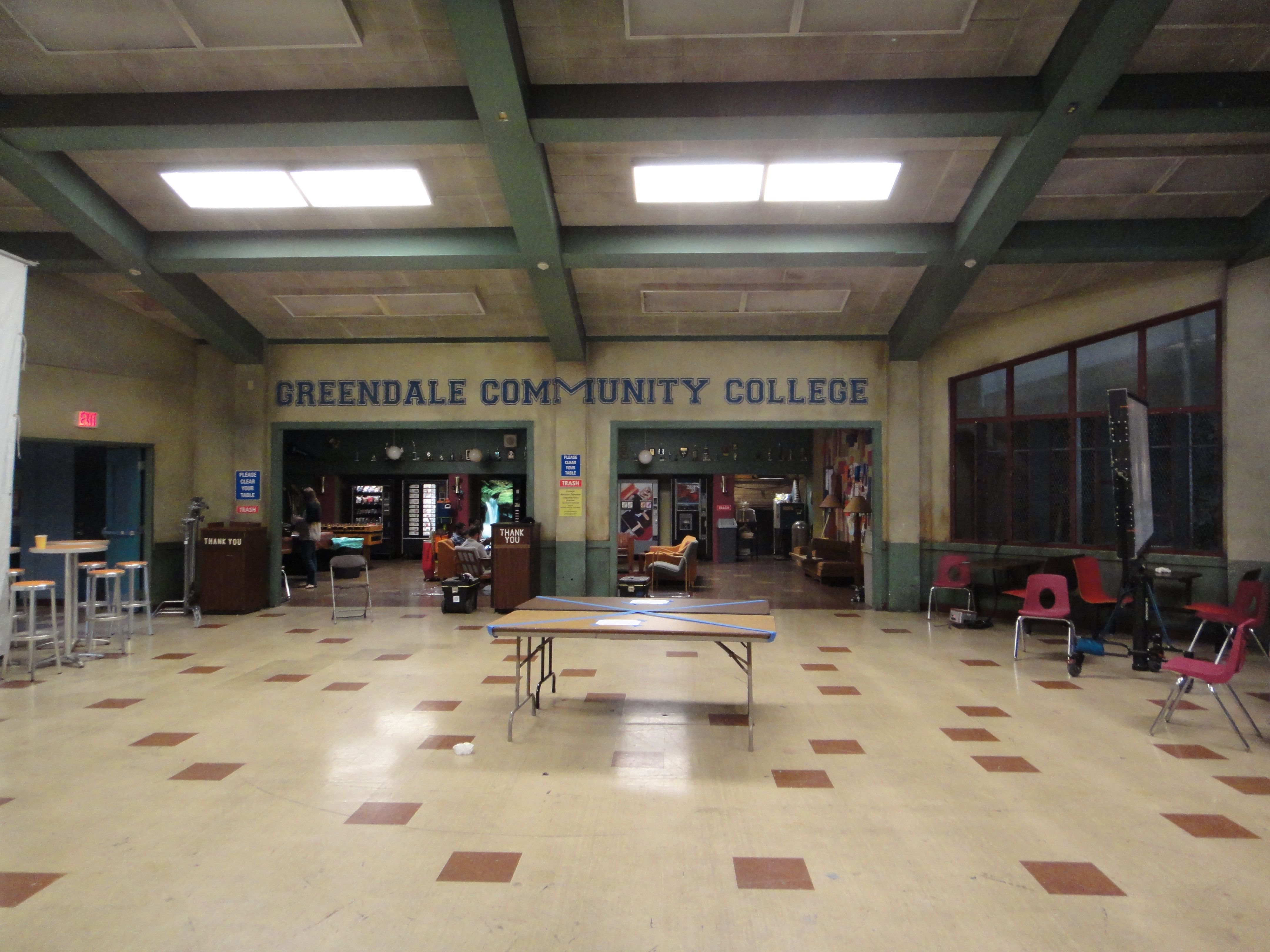 COMMUNITY Set Photos