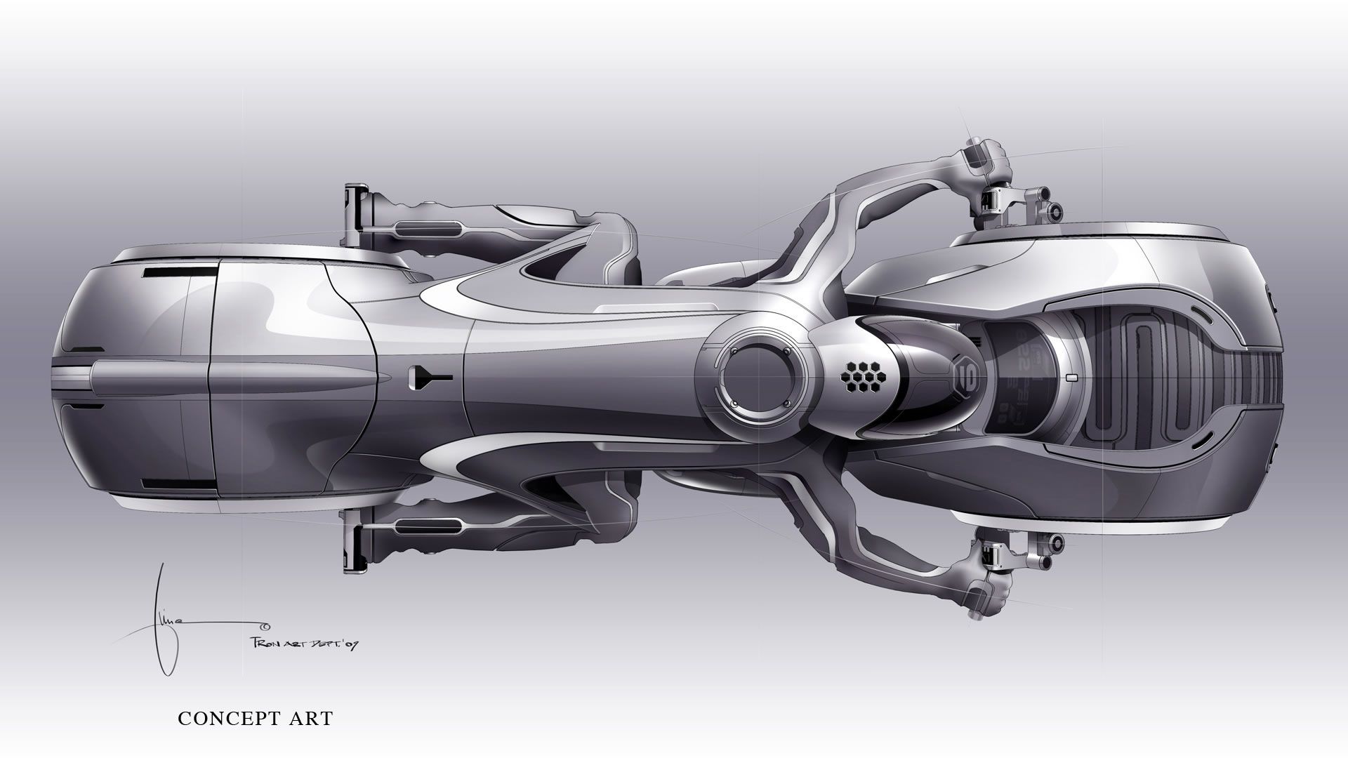 TRON: LEGACY Concept Art Released; Recap of Images and Posters