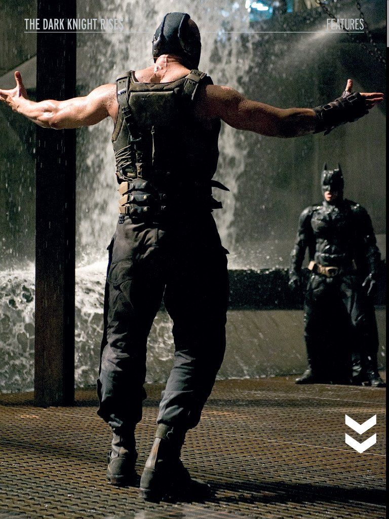 THE DARK KNIGHT RISES Images Bane, Batman, Catwoman