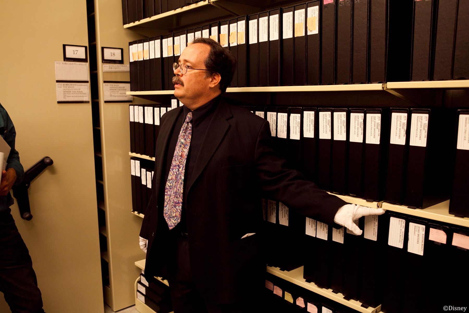 Disney Animation Research Library Images and Tour for THE LION KING 3D