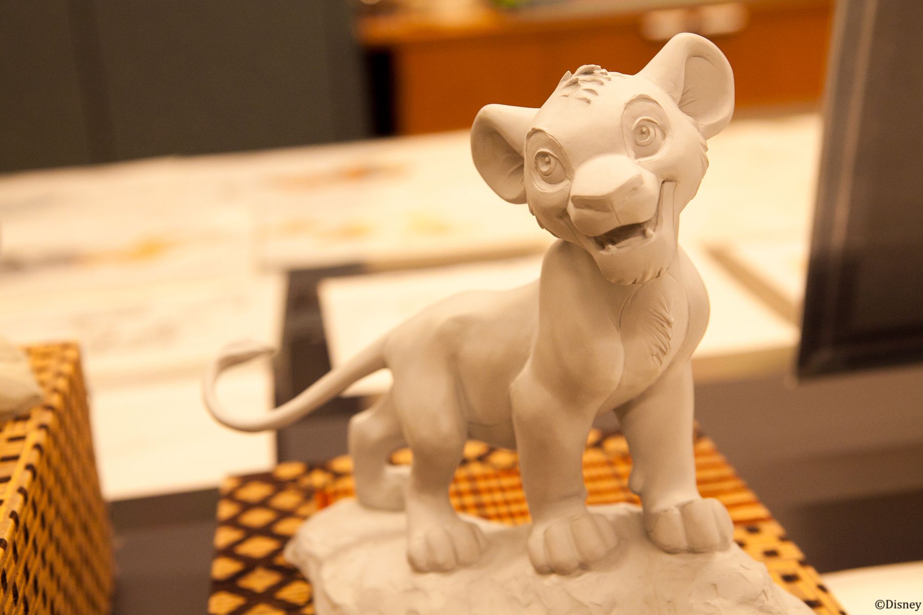 Disney Animation Research Library Images and Tour for THE LION KING 3D