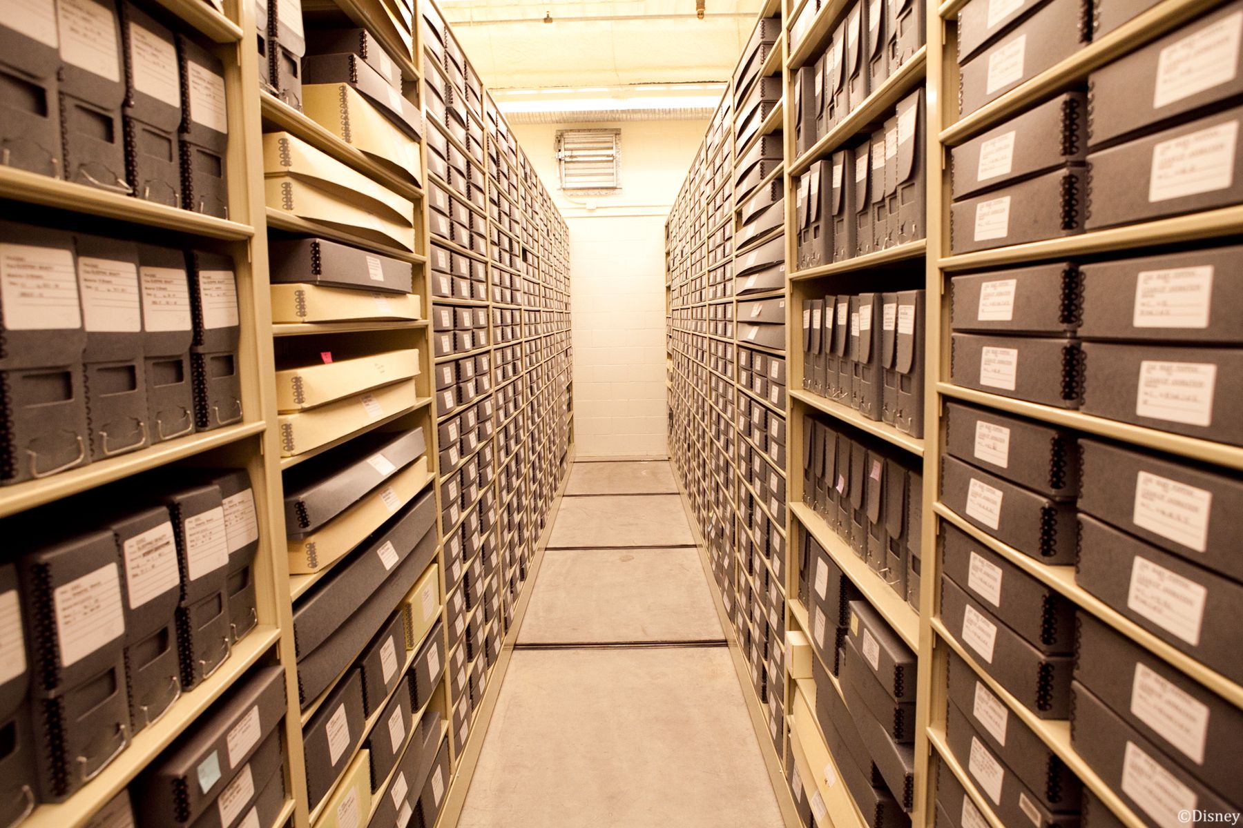 Disney Animation Research Library Images and Tour for THE LION KING 3D