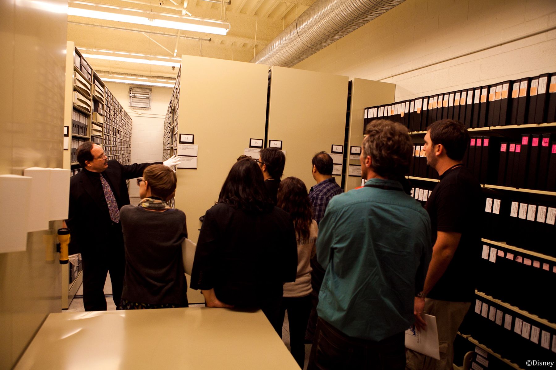 Disney Animation Research Library Images and Tour for THE LION KING 3D