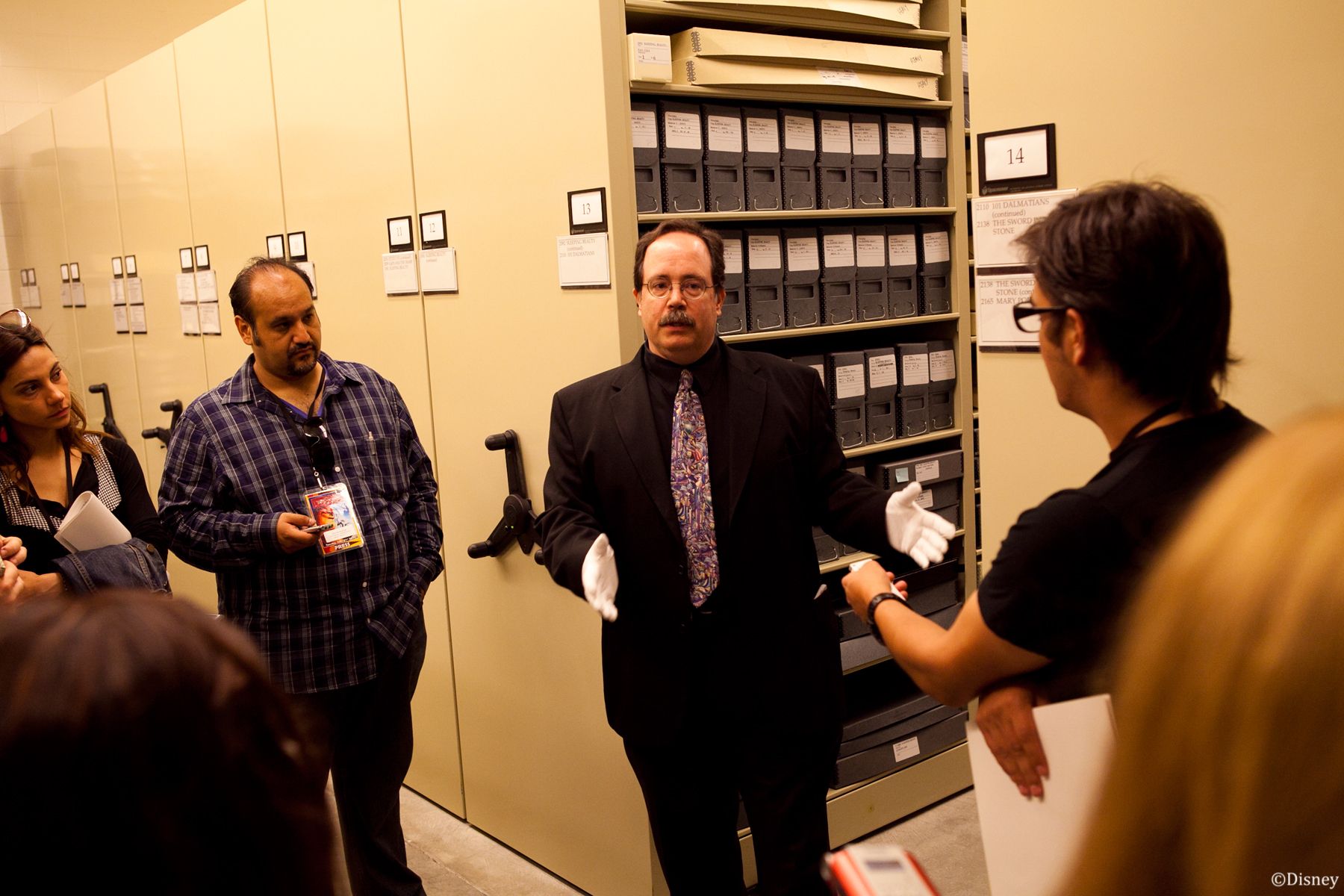 Disney Animation Research Library Images and Tour for THE LION KING 3D