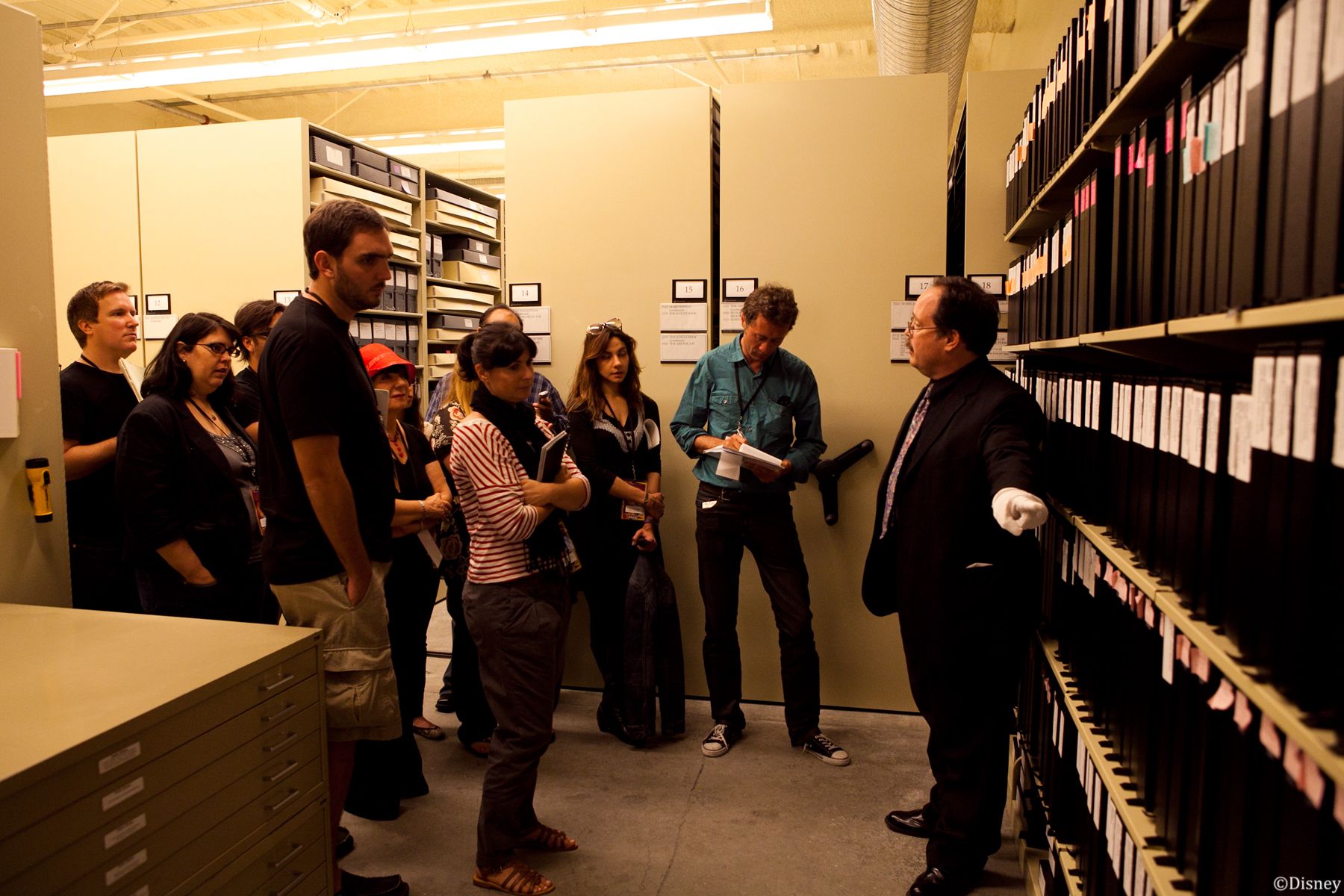 Disney Animation Research Library Images and Tour for THE LION KING 3D