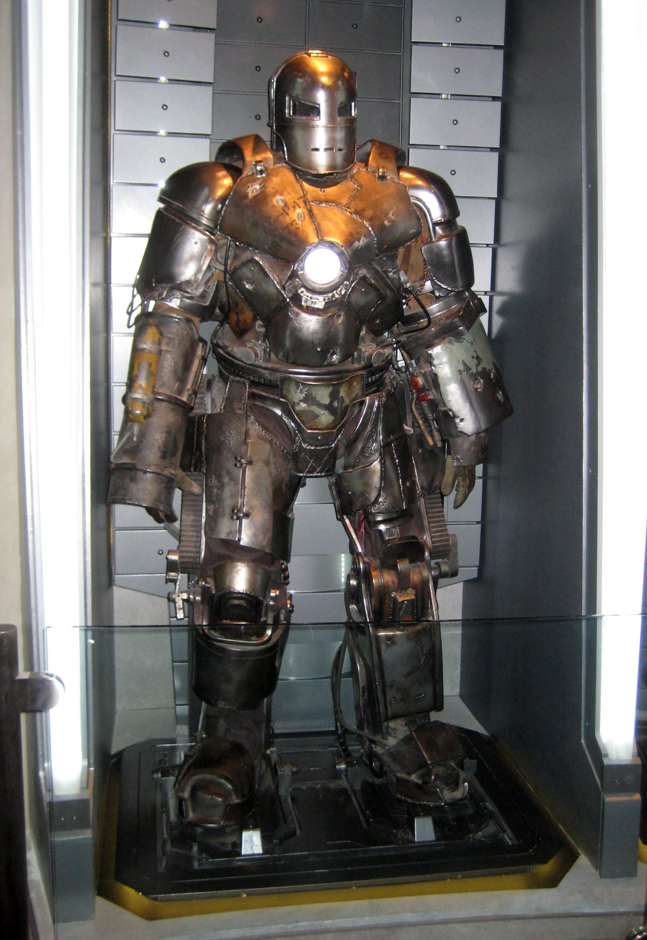 Disneyland Tony Stark's HALL OF ARMOR Exhibit Images