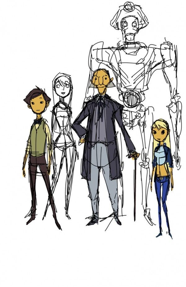 DOCTOR WHO Animated Series Concept Art Images