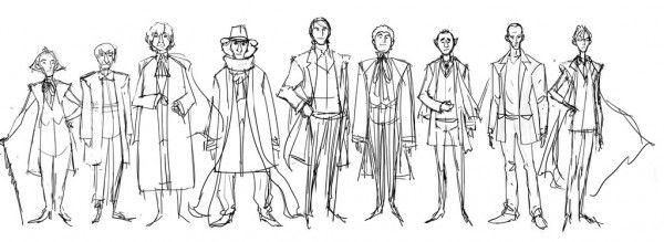 DOCTOR WHO Animated Series Concept Art Images