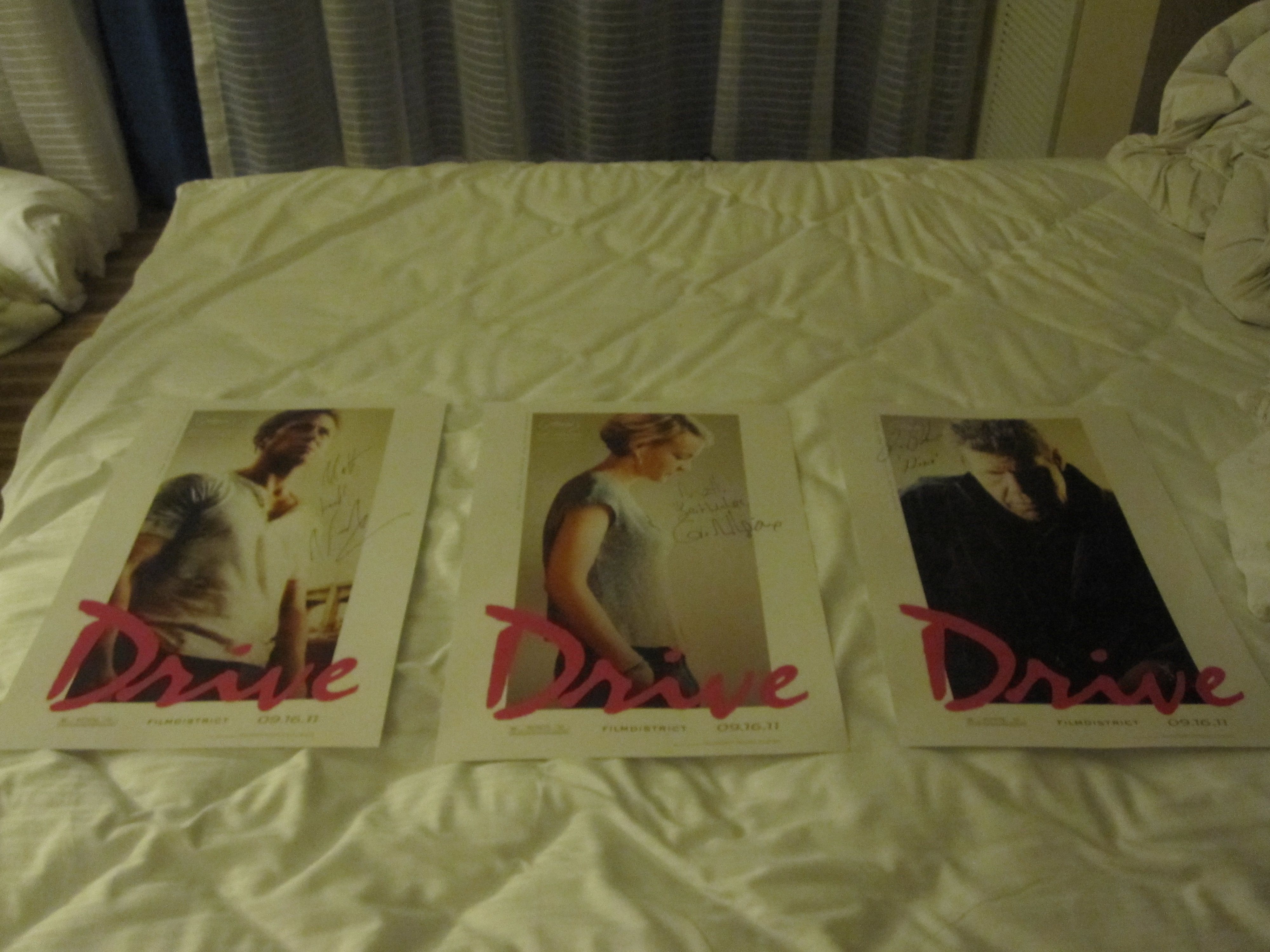 DRIVE Movie Posters Featuring Ryan Gosling