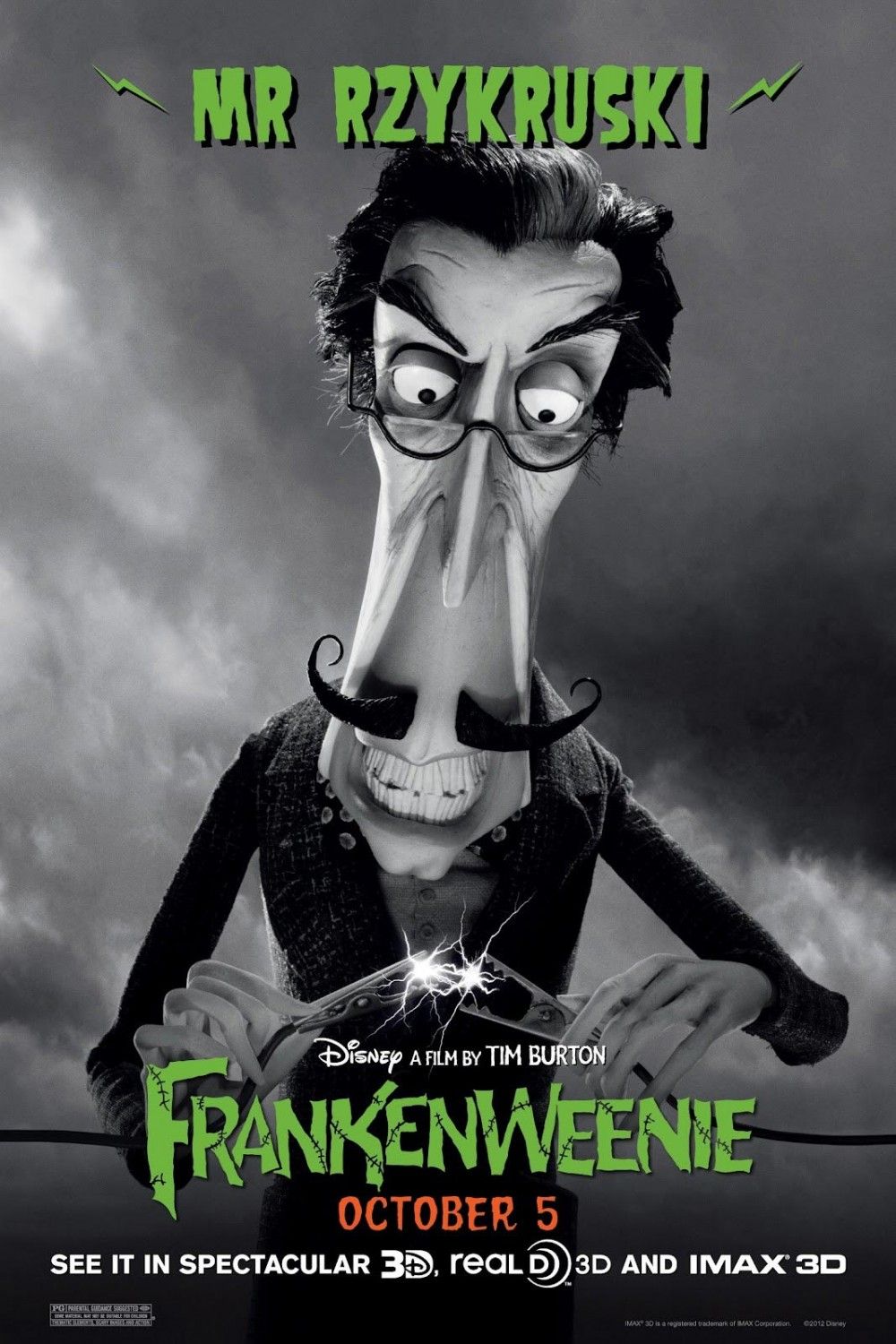 FRANKENWEENIE Character Posters